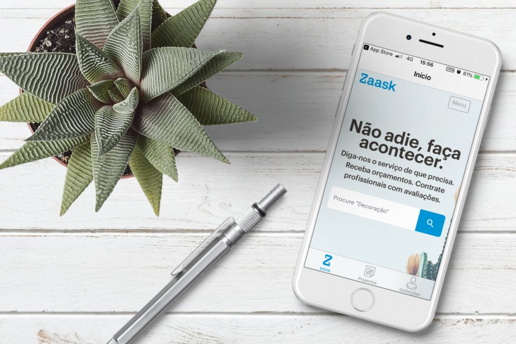 Zaask lança a sua nova aplicação para clientes | Zaask Portugal